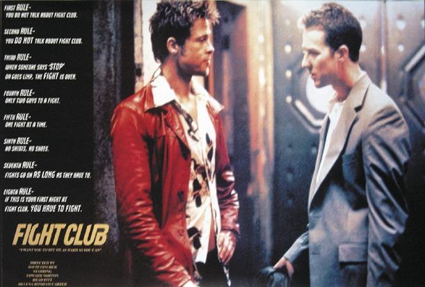 Fight Club Original Poster Fight Club Poster I Designed : R/fightclub