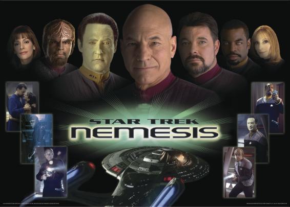 Star Trek Nemesis Poster Star Trek : Nemesis” Original Quad Poster
