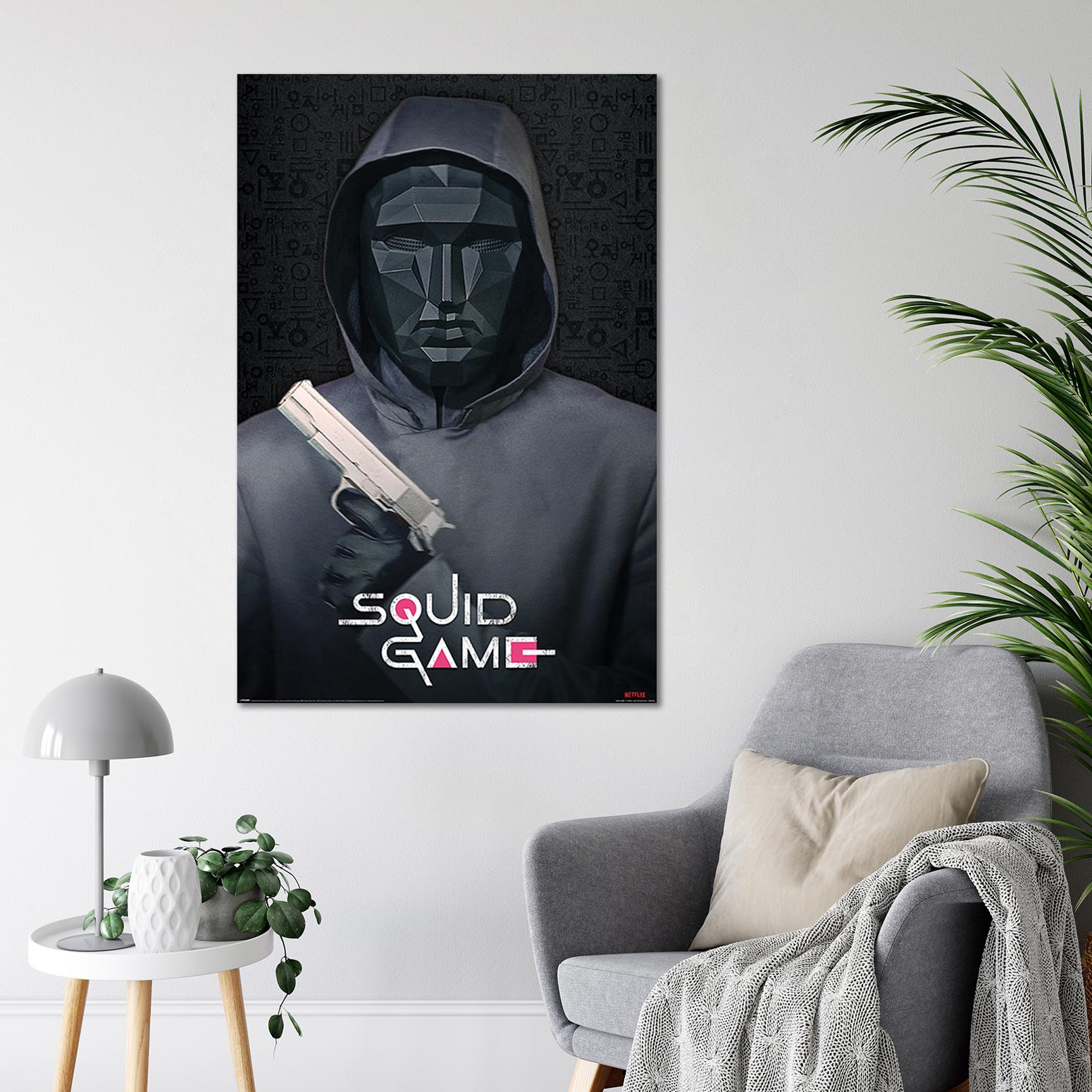 Squid Game Poster Frontman Netflix – Wallister - Poster & More